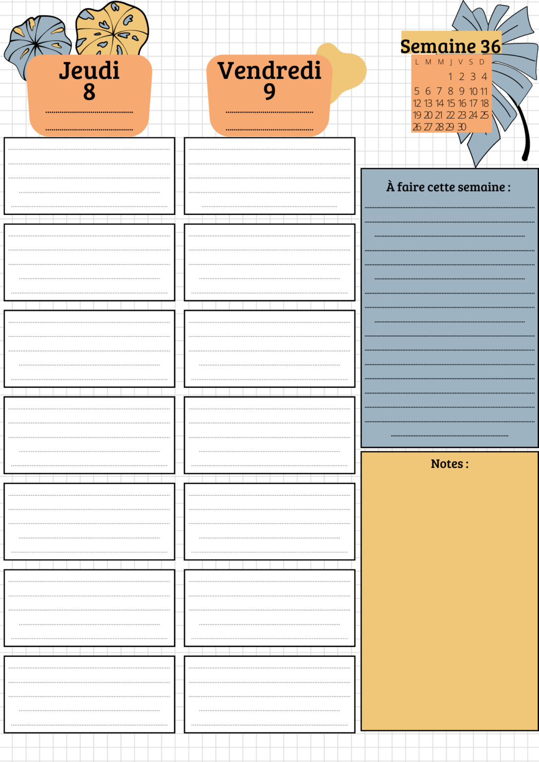 Mon agenda 2022 / 2023 – Flaubert and Co.