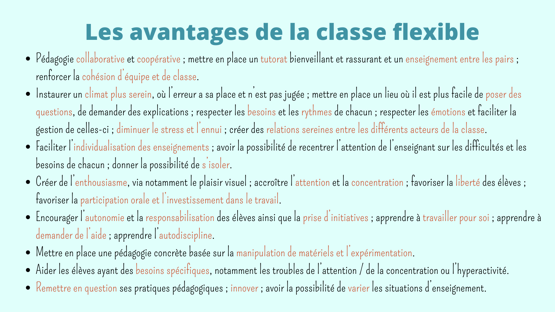 Journal d’une classe flexible ⎜#2 – Flaubert and Co.