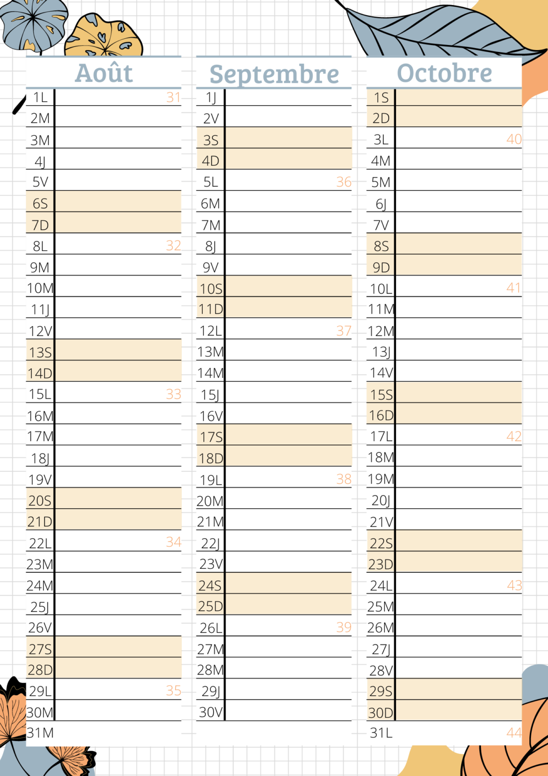 Mon agenda 2022 / 2023 – Flaubert and Co.
