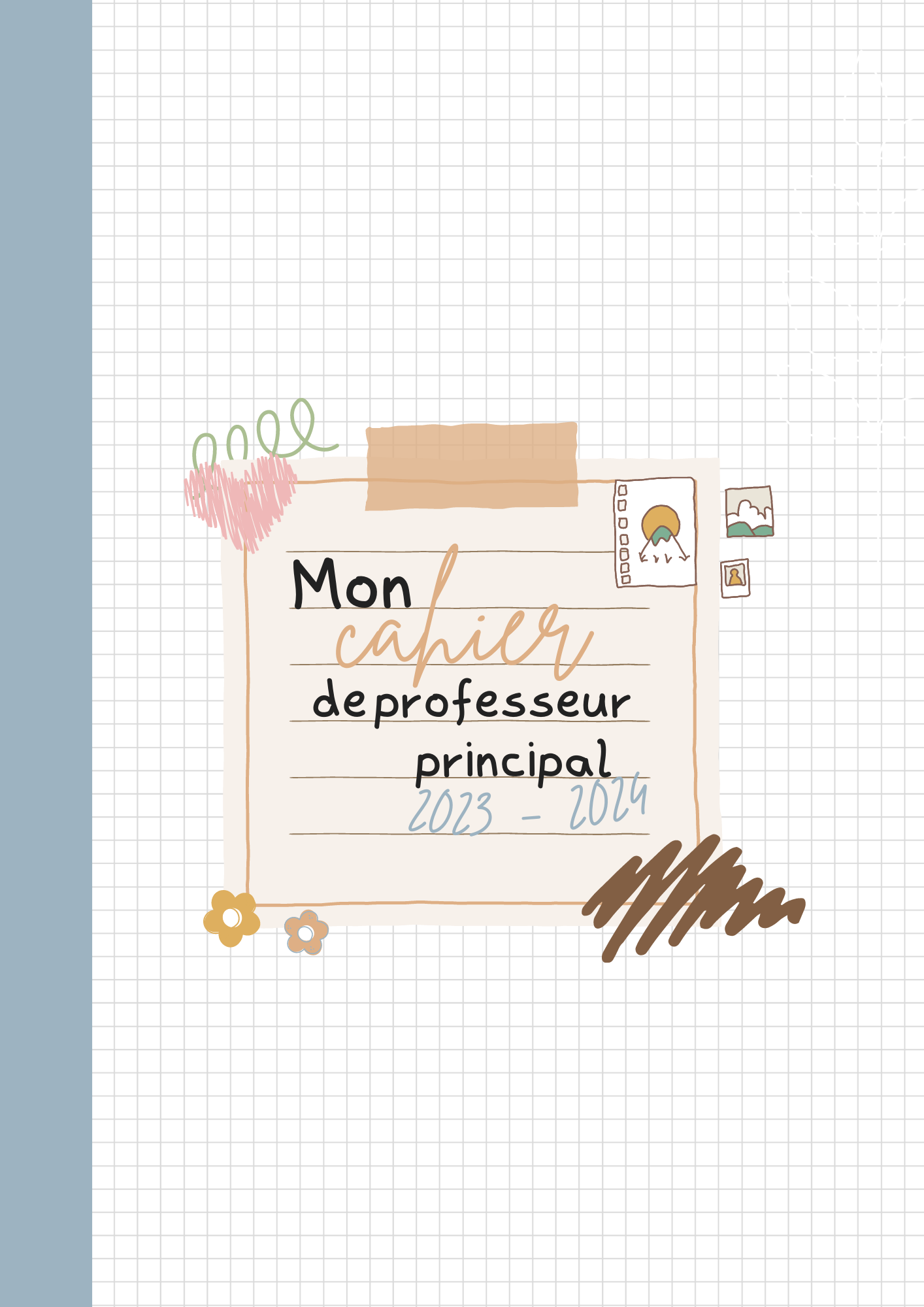 Le cahier du professeur principal 2023 / 2024 – Flaubert and Co.