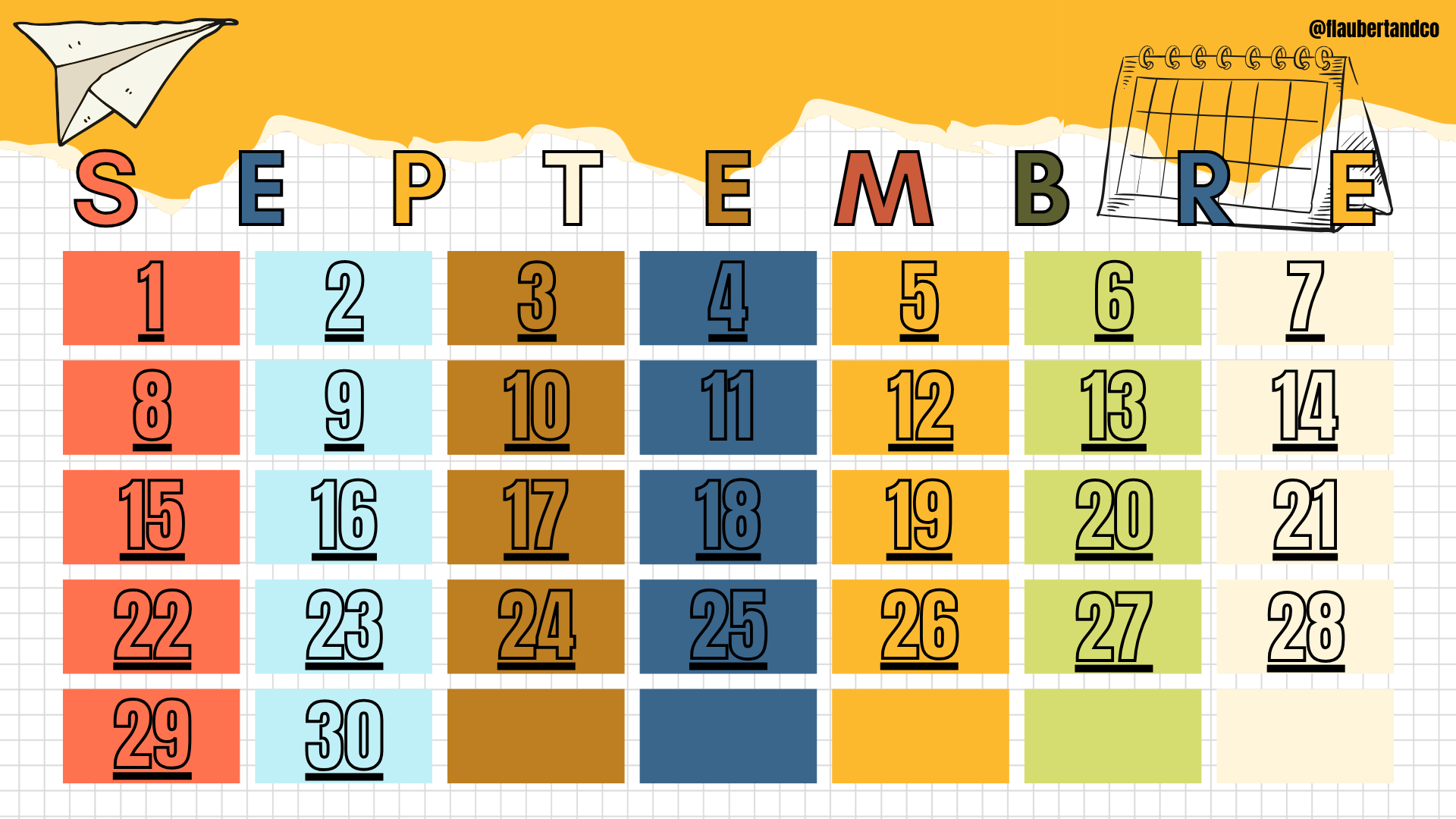 Le calendrier des rituels ! – Flaubert and Co.